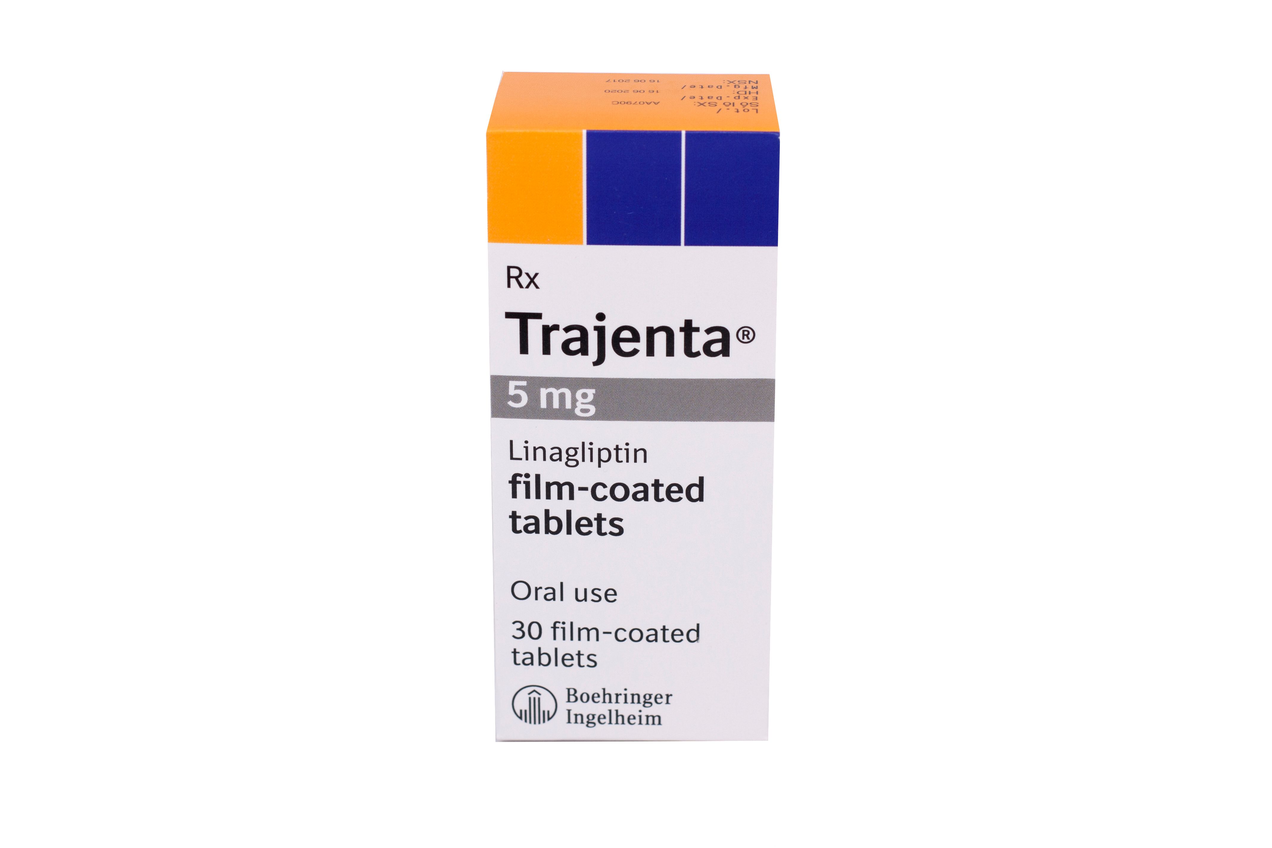 Trajenta 5mg Boehringer (h/30v)