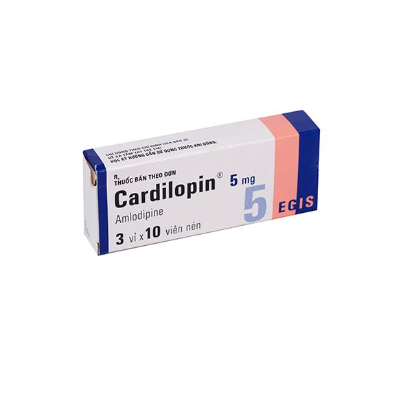 Cardilopin 5mg Egis (h/30v)