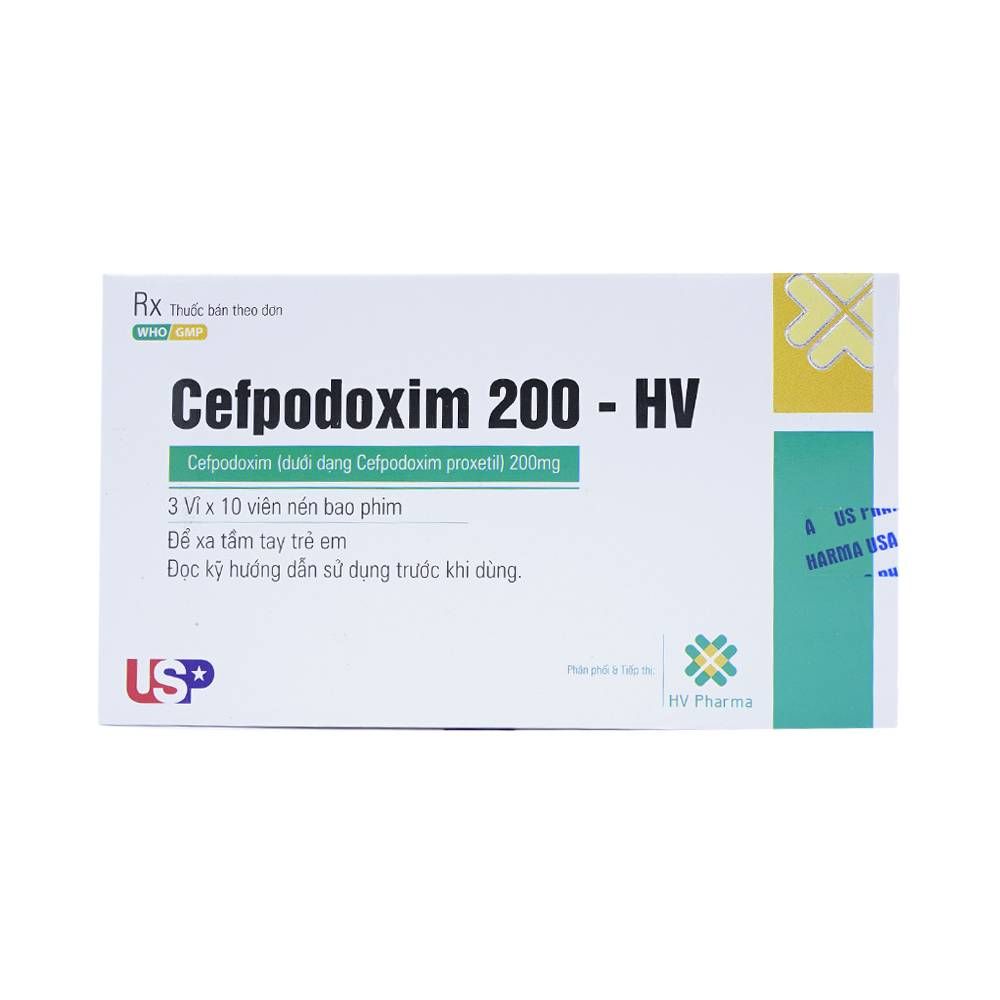 Cefpodoxim 200 Hv Usp (h/30v)