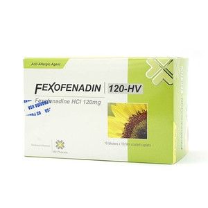 Fexofenadin 120mg - Hv Usp (h/100v)
