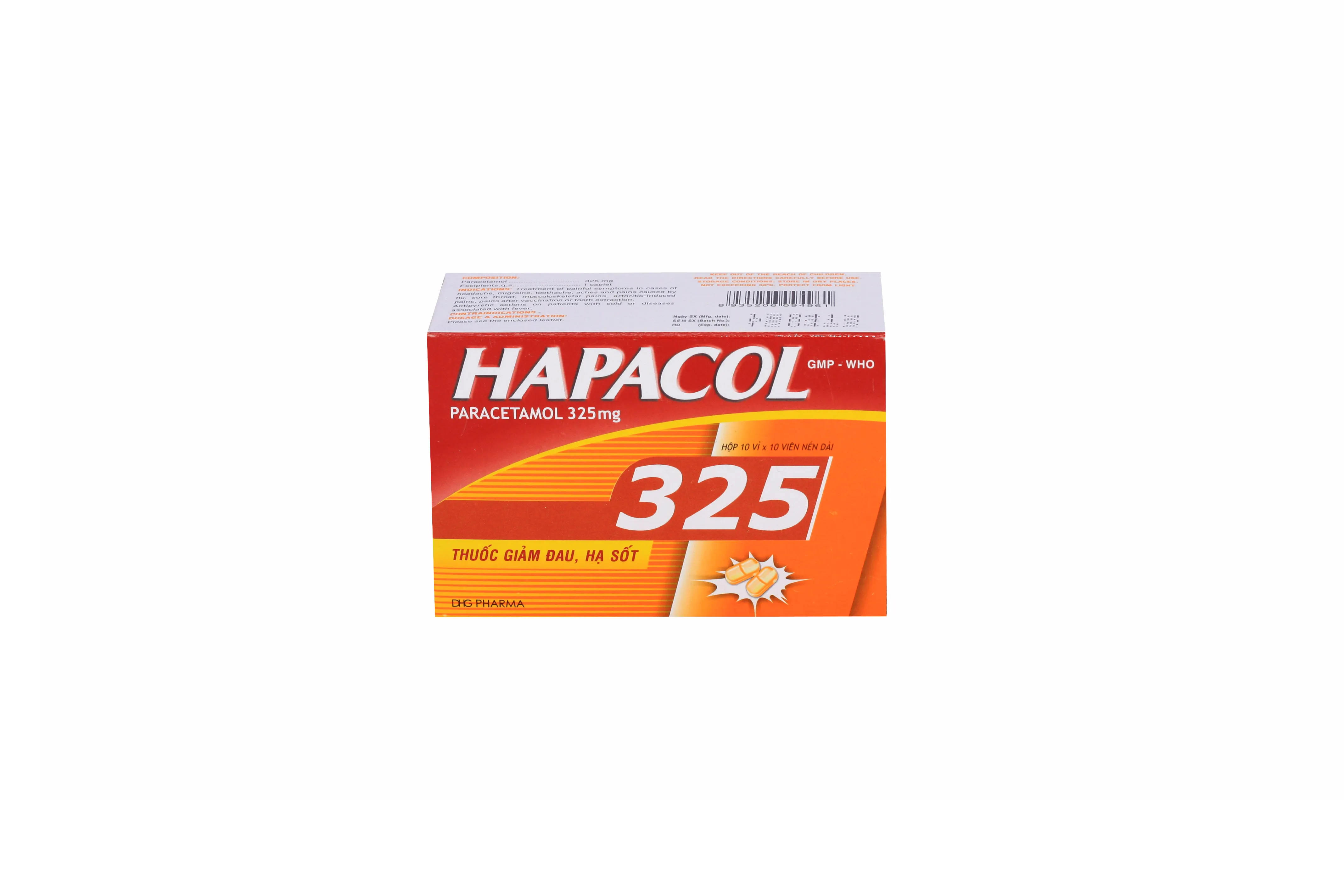 Hapacol 325mg Dhg (h/100v)