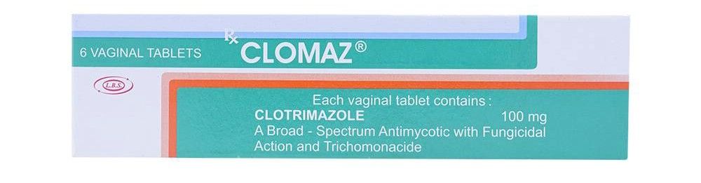 Viên Đặt Âm Đạo Clomaz Clotrimazole L.b.s (h/6v)