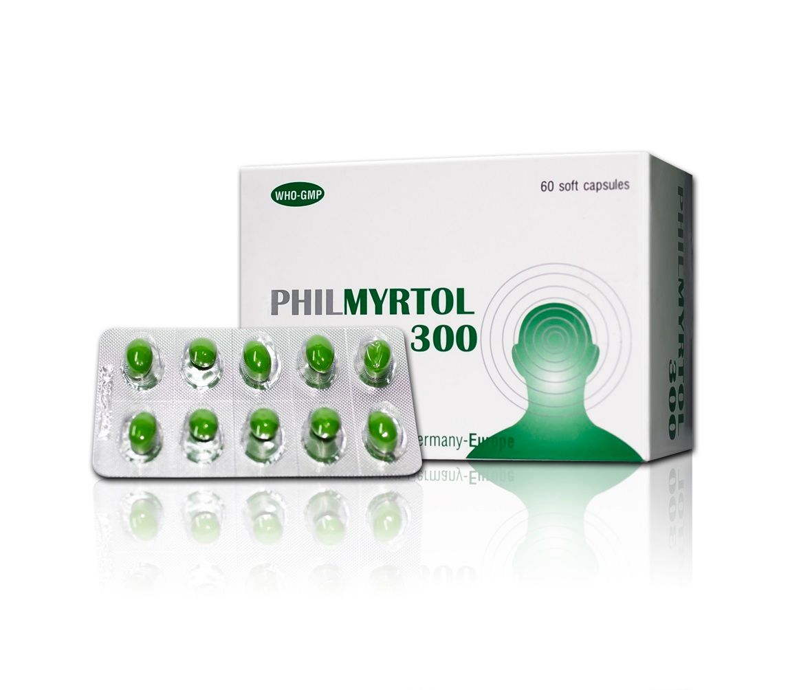 Philmyrtol 300 Myrtol 300mg Philinter Pharma (h/60v)