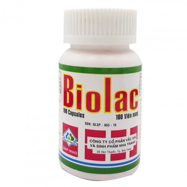 Biolac Biopharco Nha Trang (c/100v)