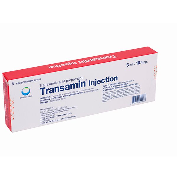 Transamin Inj.250mg/5ml (h/10o/5ml)