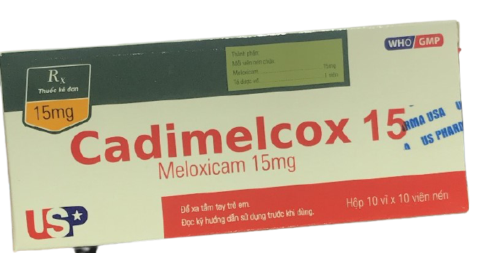 Cadimelcox Meloxicam 15mg Usp (h/100v)