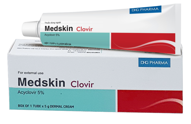 Medskin Clovir Acyclovir 5% Dhg (t/5gr)