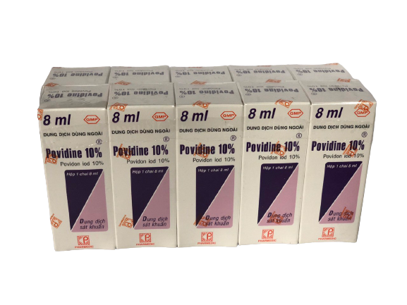 Povidine 10% Pharmedic (lốc/10c/8ml)