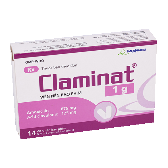 Claminat 1g Imexpharm (h/14v)