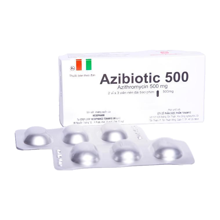 Azibiotic Azithromycin 500mg Medipharco (h/6v)