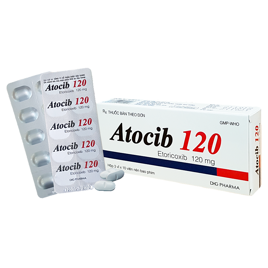 Atocib 120 Dhg (hộp/30 Viên Nén)