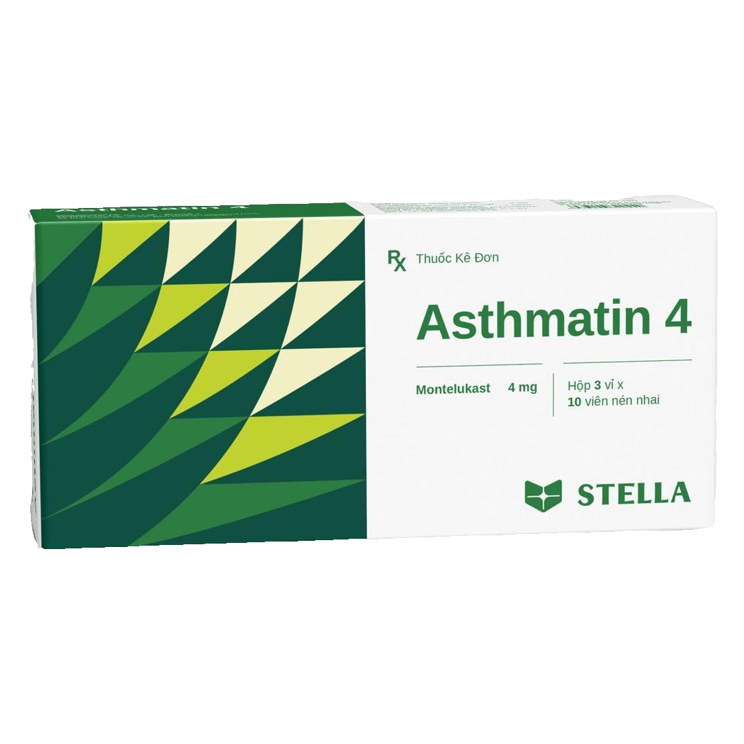 Asthmatin Montelukast 4mg Stella (h/30v)