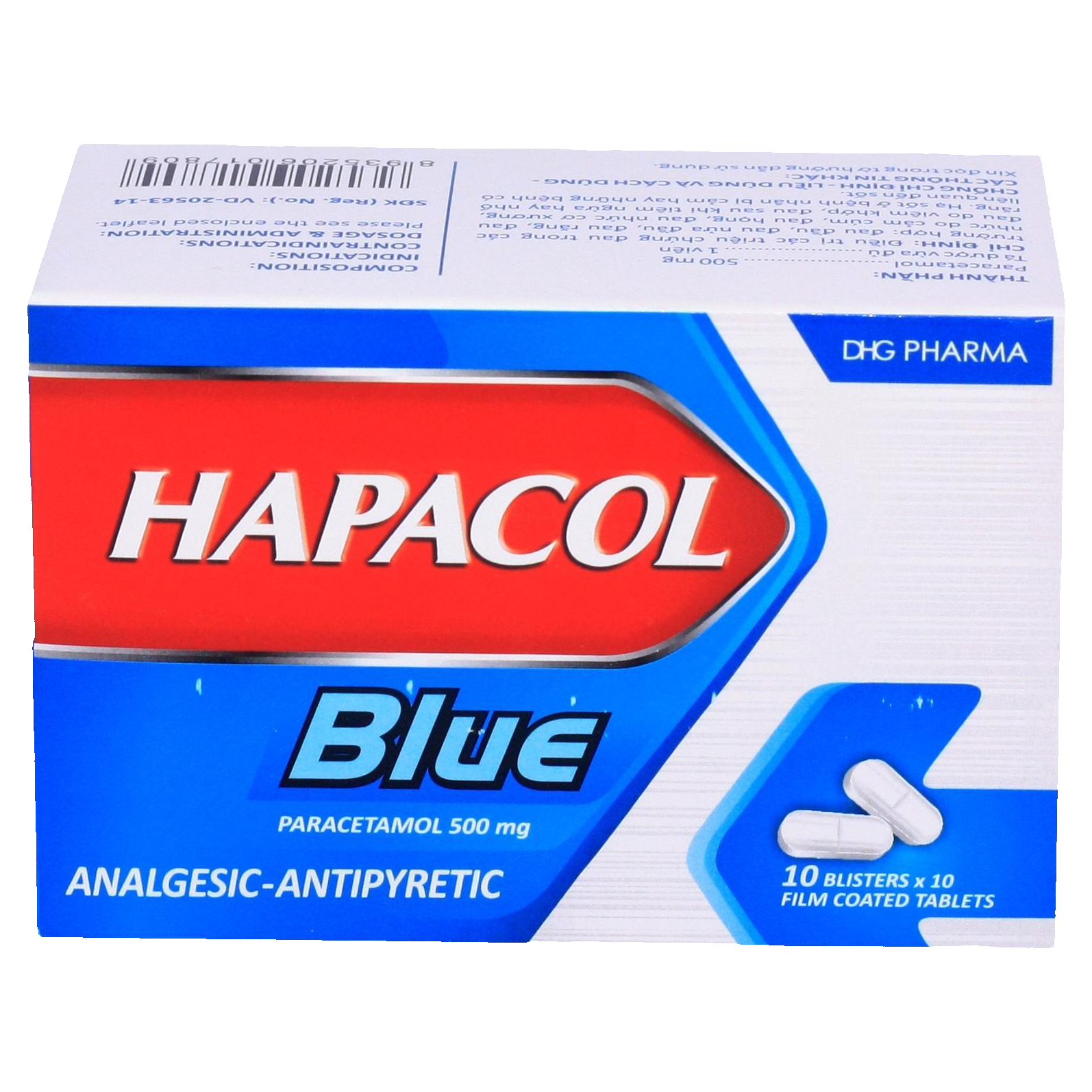 Hapacol Blue Dhg (h/100v)