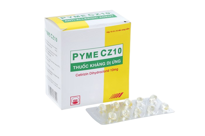 Pyme Cz10 Cetirizin 10mg Pymepharco (h/100v Nang)