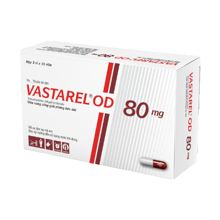 Vastarel Od 80mg Servier (h/30v)